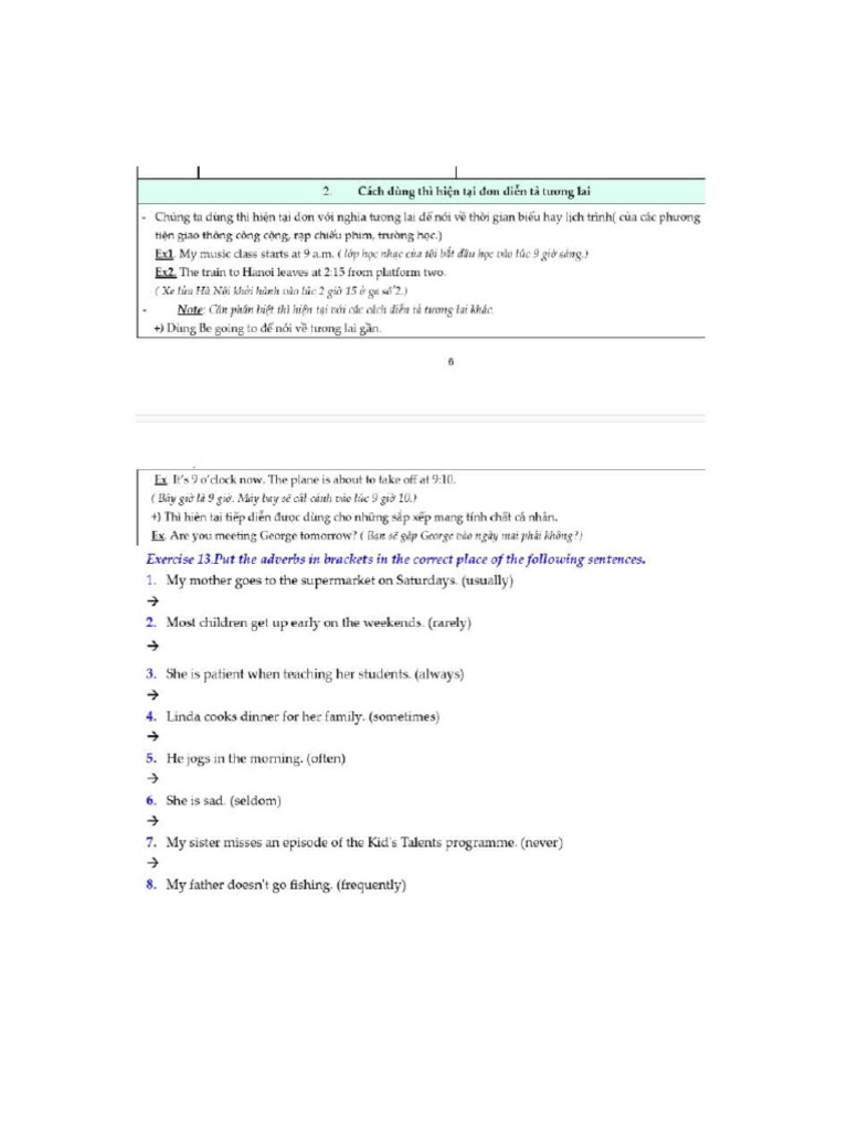 Grammar Unit 8 Btap | PDF