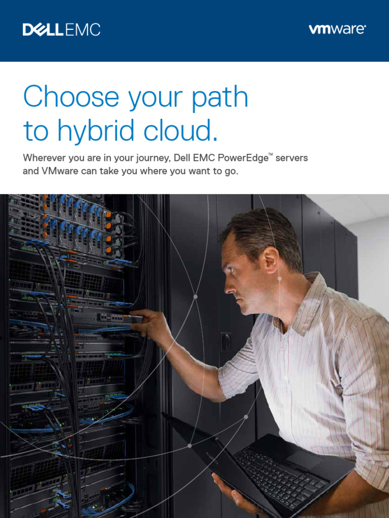 Dell Emc Poweredge Vmware Brochure Final | PDF | V Mware | Cloud Computing