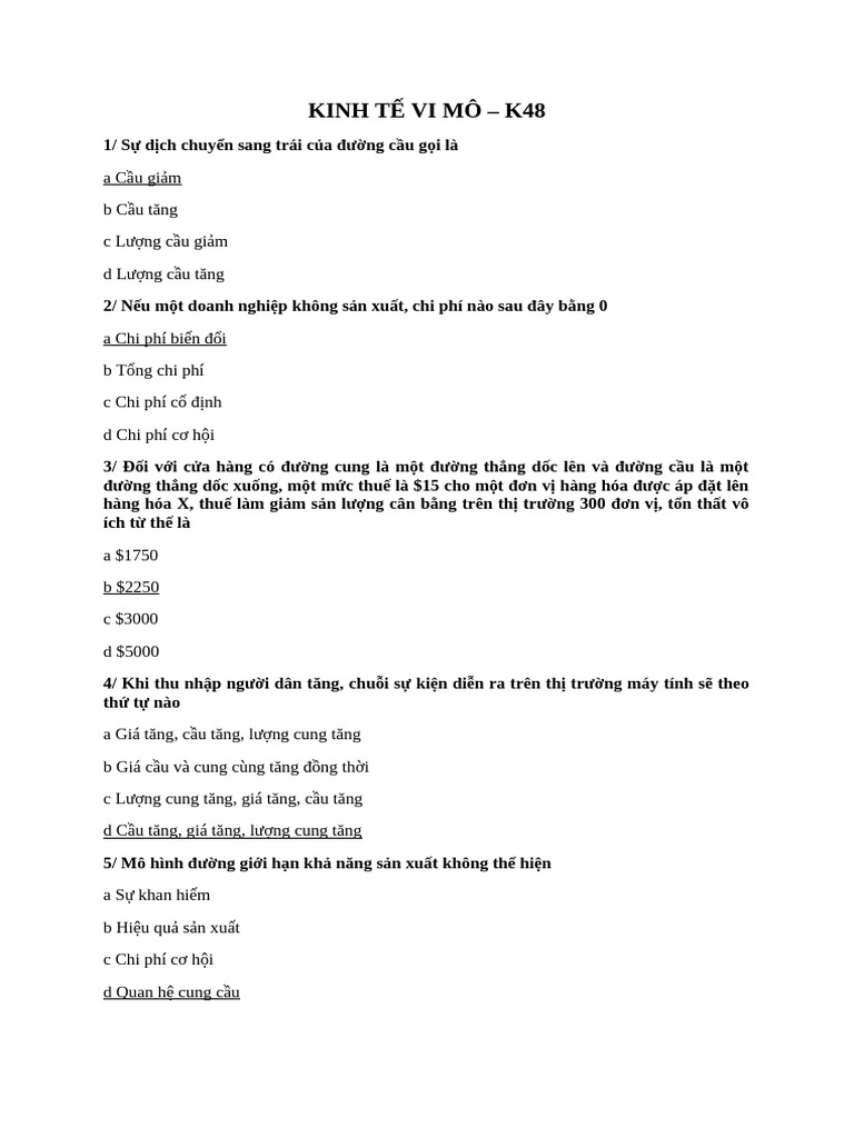 Đề KTVM K48 | PDF