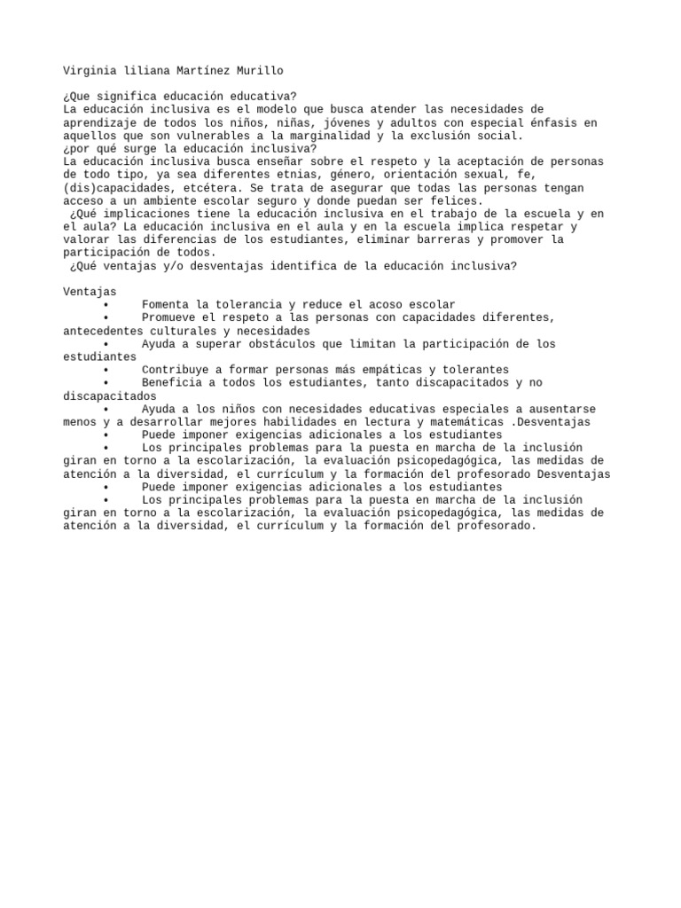 Virginia Martínez Murillo | PDF