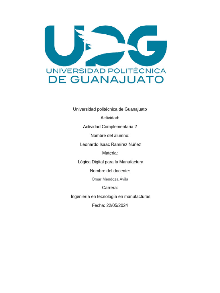Actividad Complementaria 2 | PDF