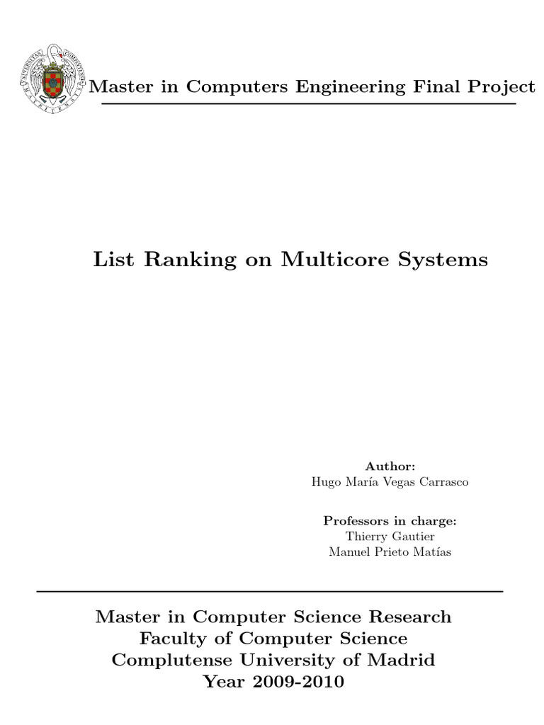 HugoDocument | PDF | Parallel Computing | Thread (Computing)