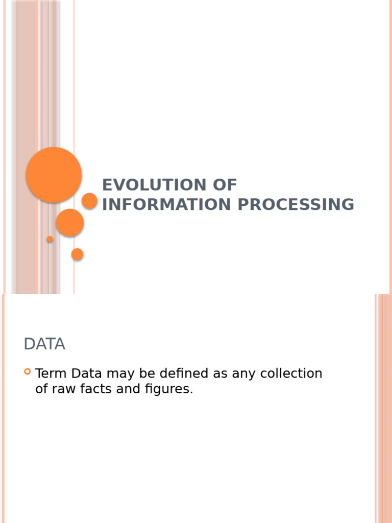 1evolution of Information Processing | PDF