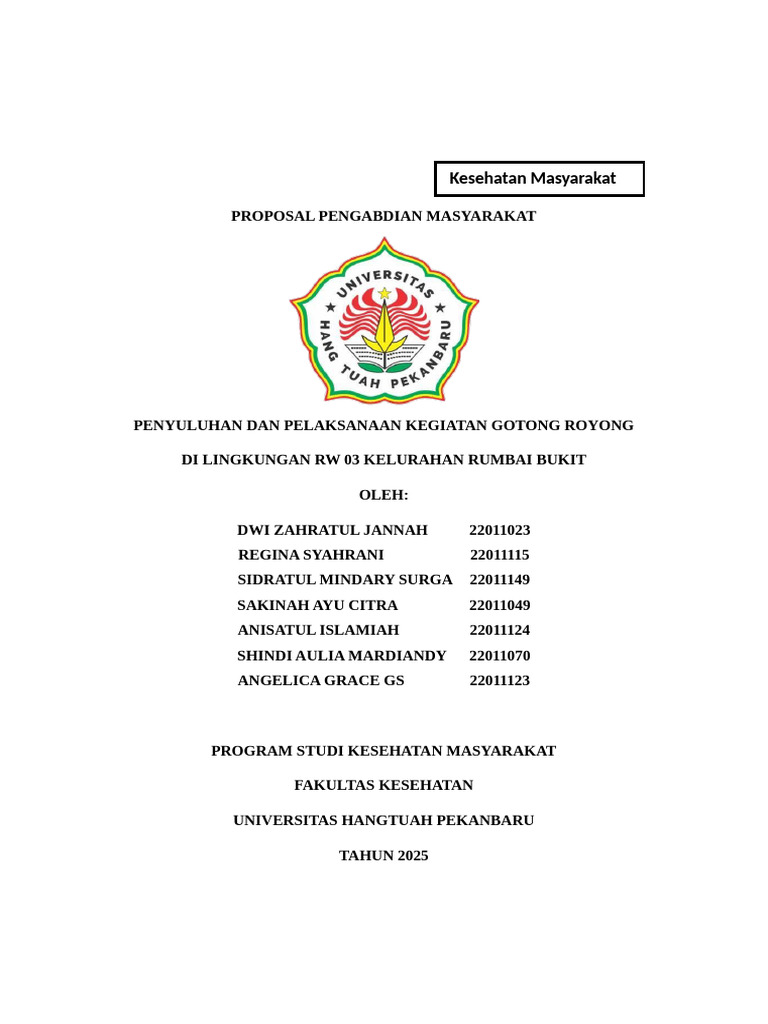 PROPOSAL PeMa 2 PBL 2 | PDF