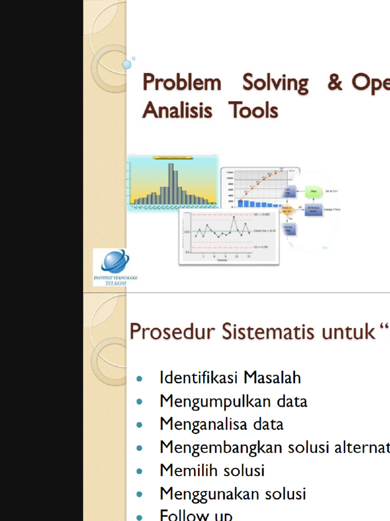 4. Problem Solving Operation Analysis Tools | PDF