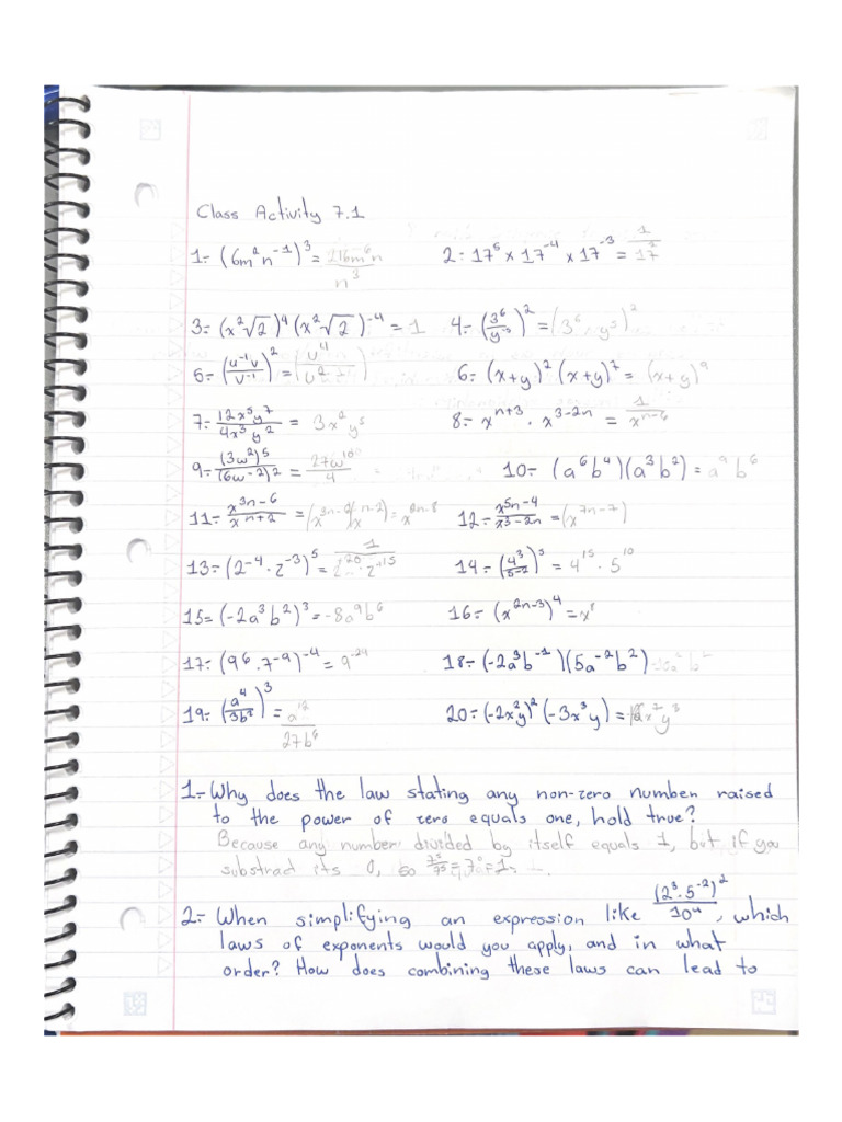 Class Activity 7.1 | PDF