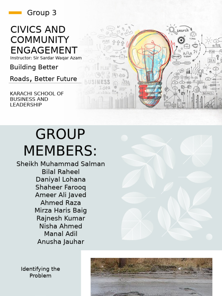 Road Patching Group 3 Presentation | PDF