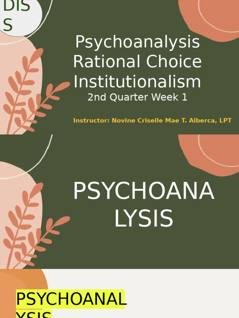 1. Natural Science vs Social Science | PDF | Psychoanalysis | Sigmund Freud