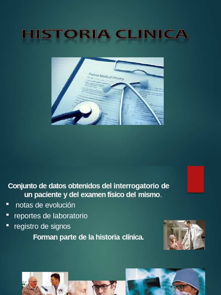 Historia Clinica | PDF | Examen físico | Especialidades Medicas