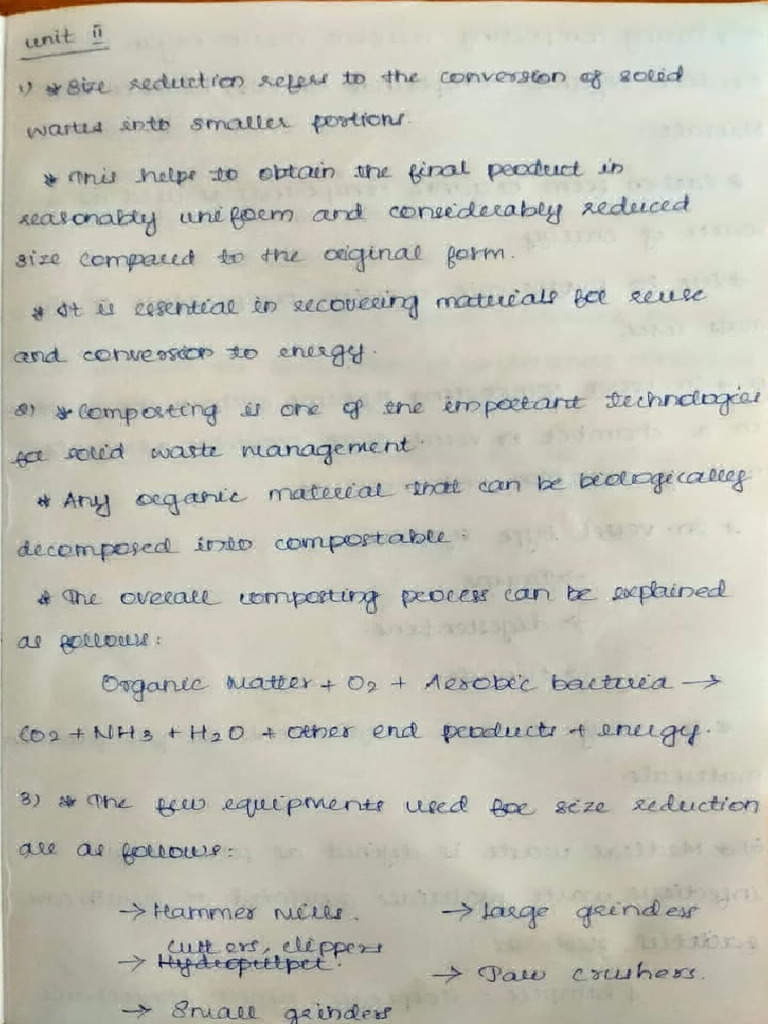 Unit 2 SWM | PDF