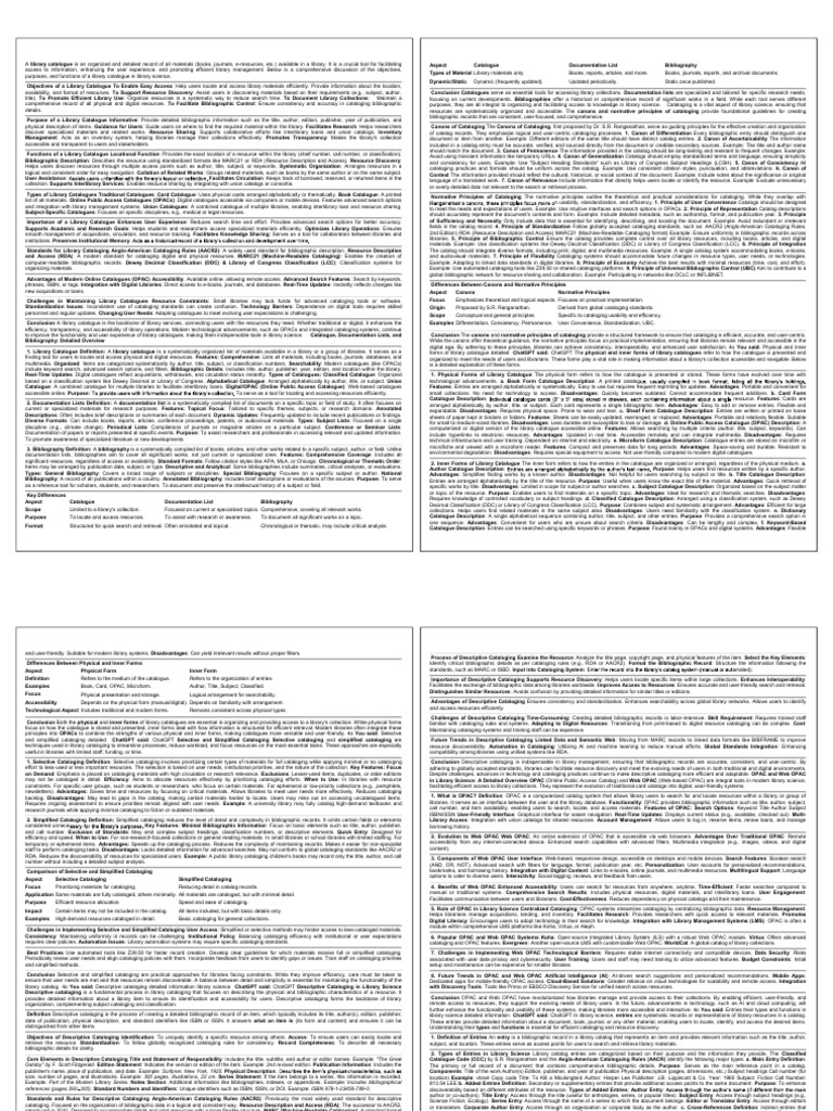 Library Science | PDF | Libraries | Bibliography