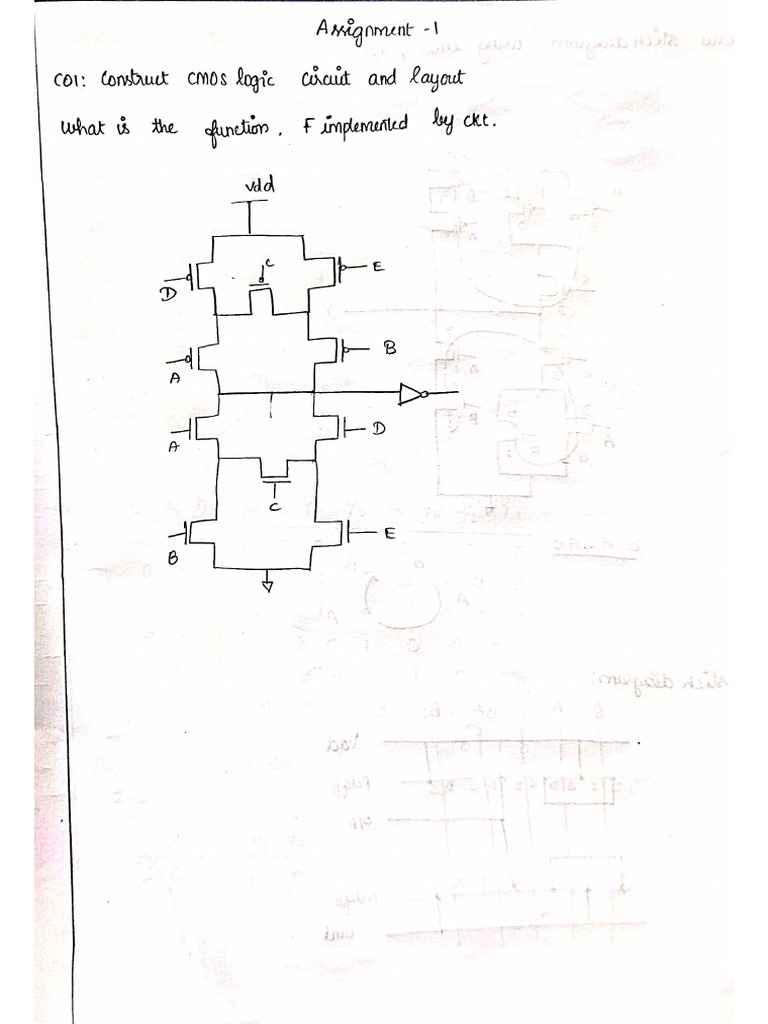 Vlsi Assignment | PDF