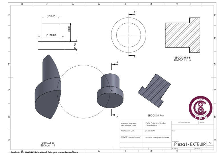 Extruir LVU 5IM6 | PDF