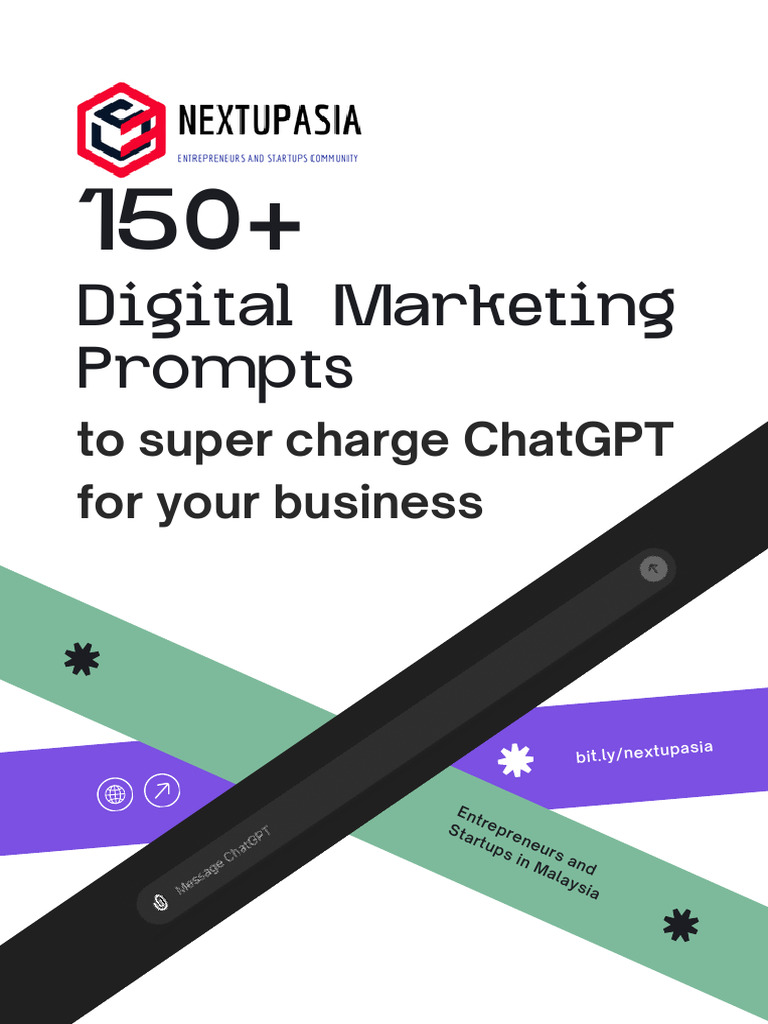 150 Digital Marketing Prompt - Nextupasia | PDF | Marketing ...