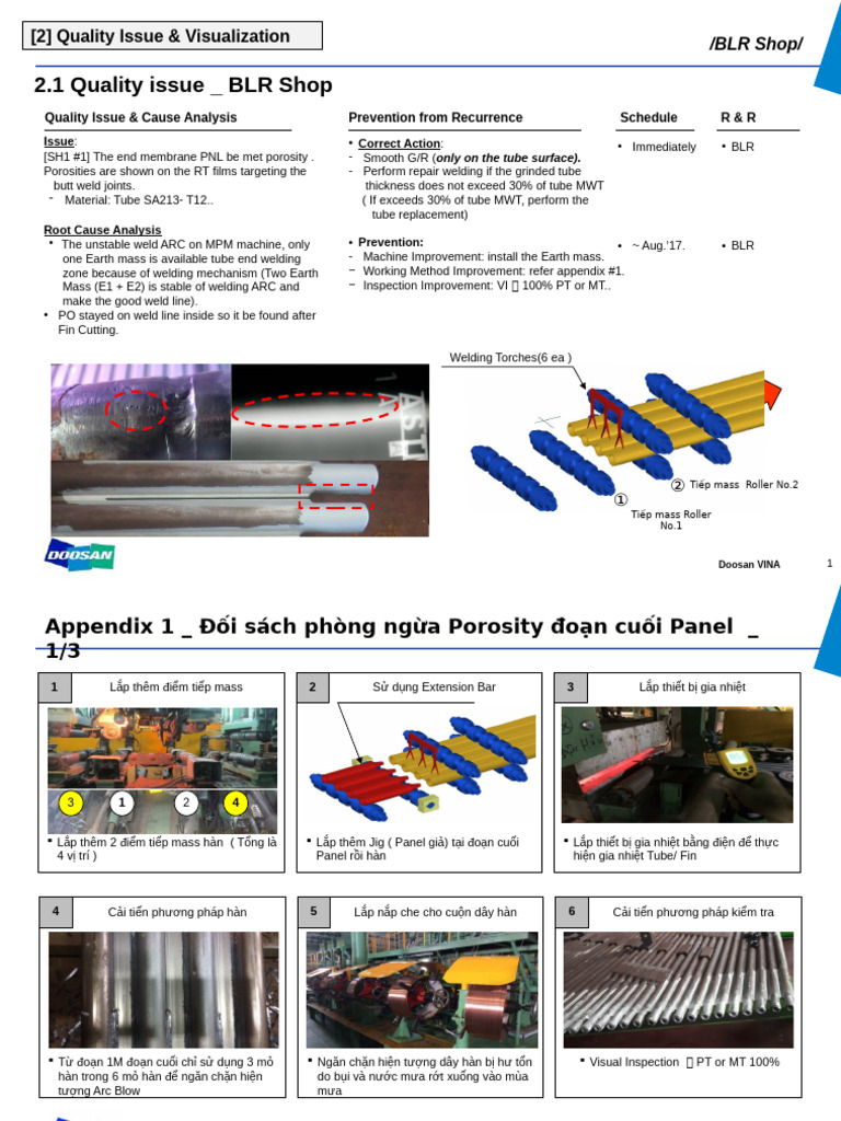 BLR - Quality Issue and Visualization | PDF