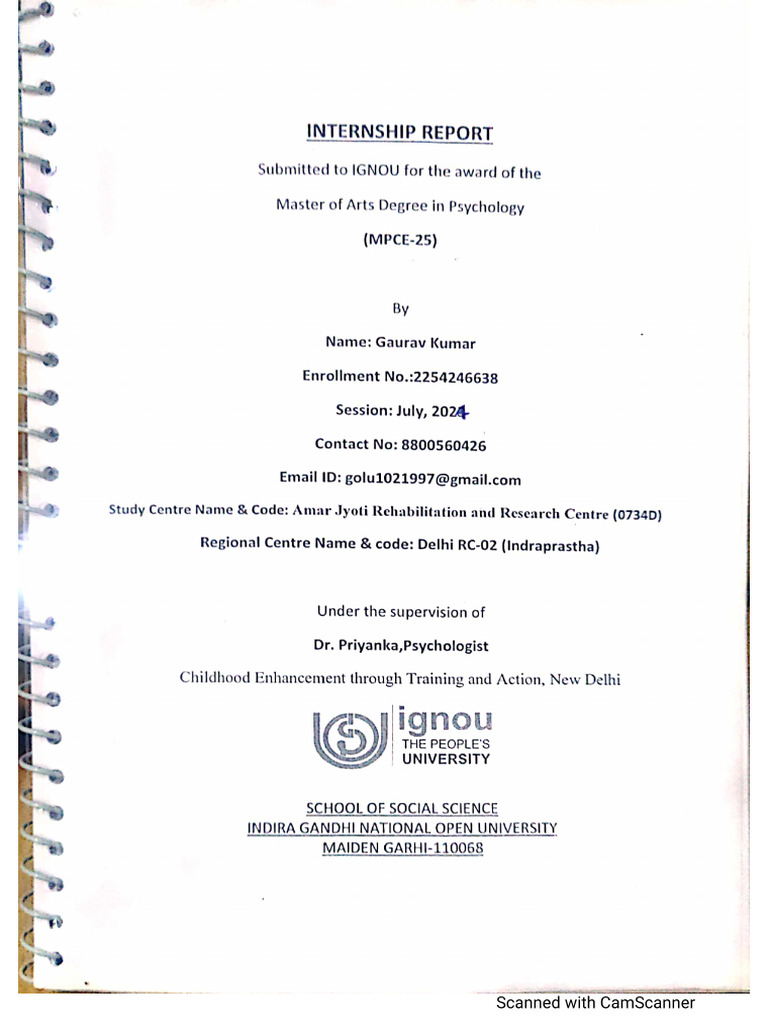 Internship Report Soft Copy Mapc | PDF