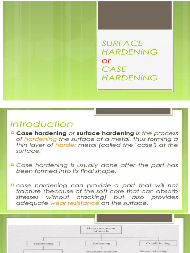 Surface Hardening | PDF
