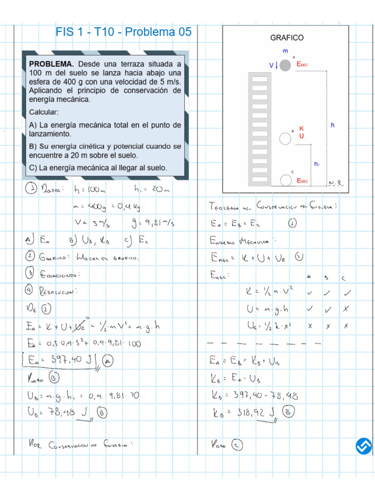 PDF FIS 1 - T10 - Problema 05 | PDF