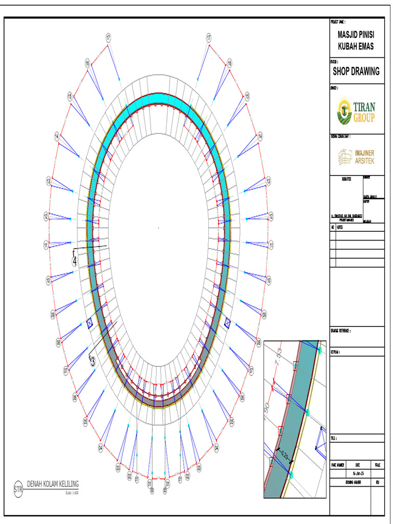 IKBR - Denah Kolam 24 Februari 2025 | PDF