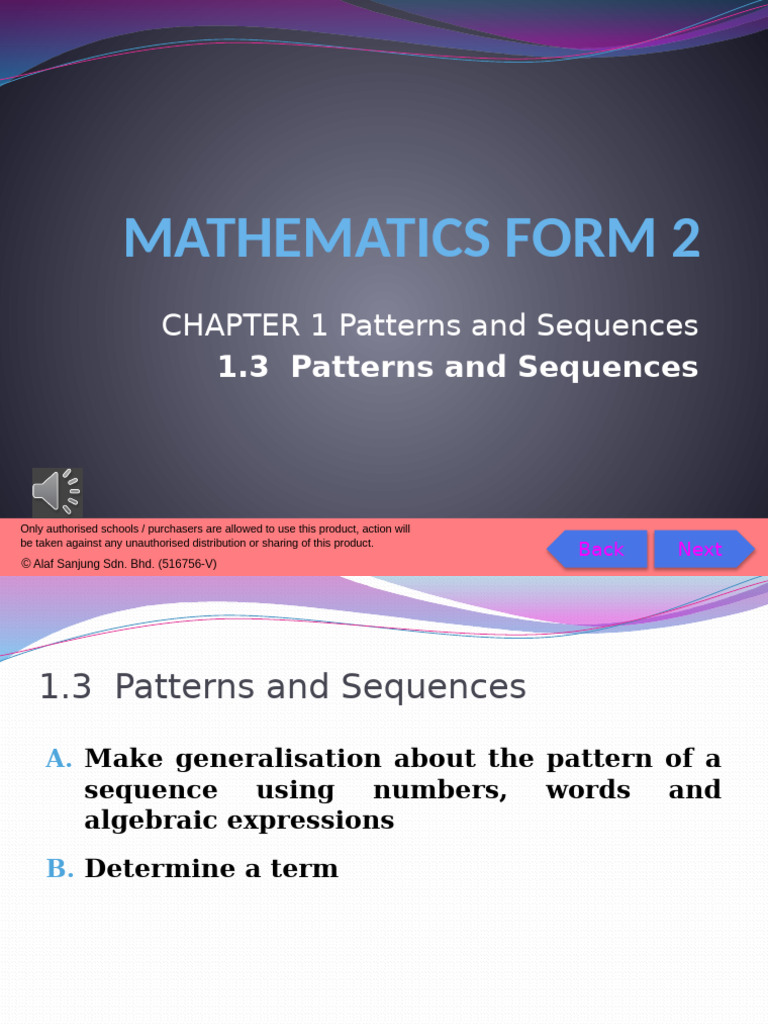 Patterns and Sequences in Mathematics | PDF | Mathematics