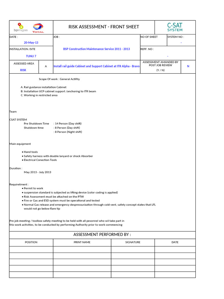 002 - JRA Work Rail Guidance Installation Procedure | PDF ...