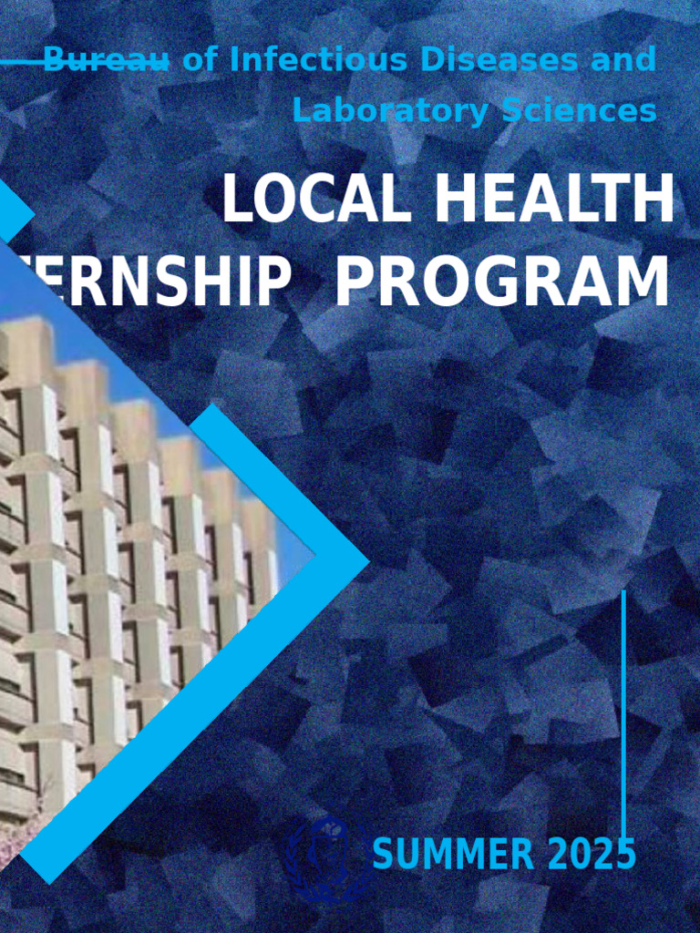 Local Health Internship Program 2025 | PDF | Public Health | Mental Health