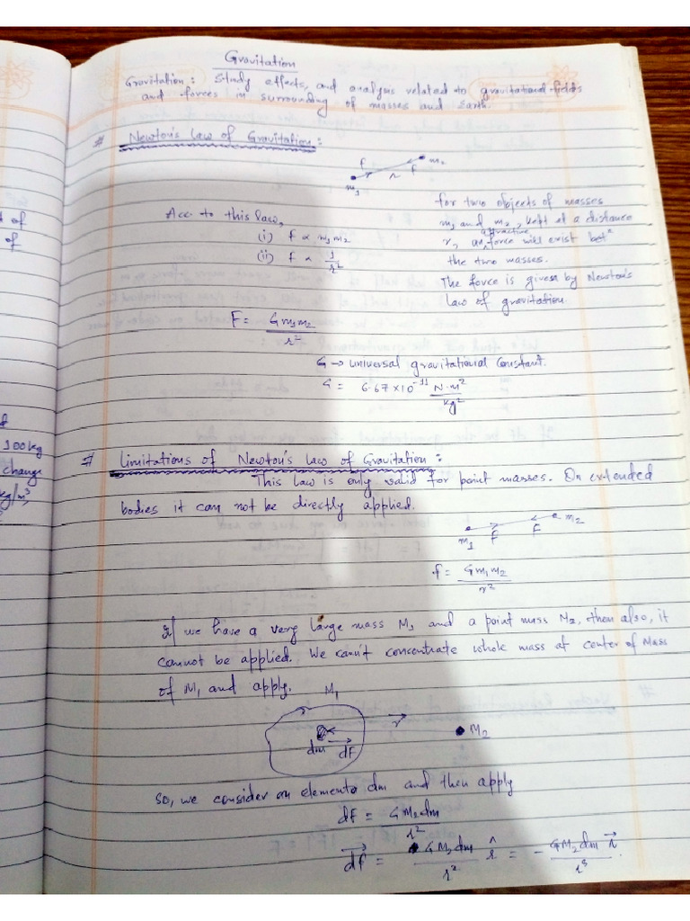 Gravitation and Satellite Motion | PDF