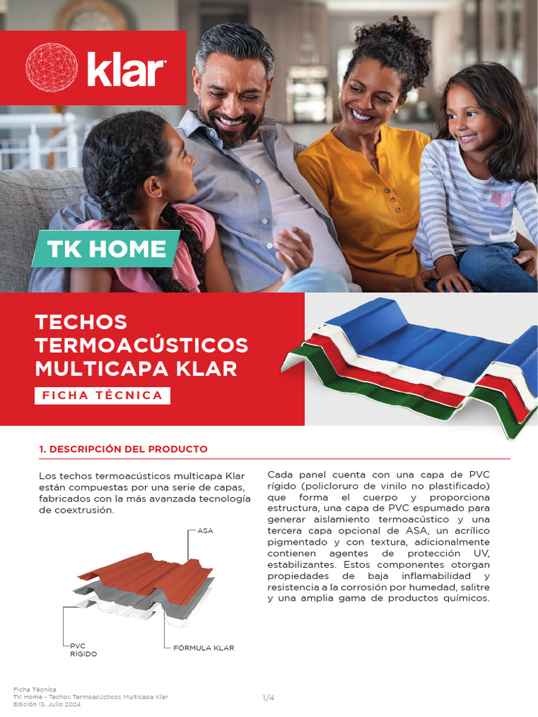 FT TK Home Klar | PDF | Aislamiento térmico | Tornillo
