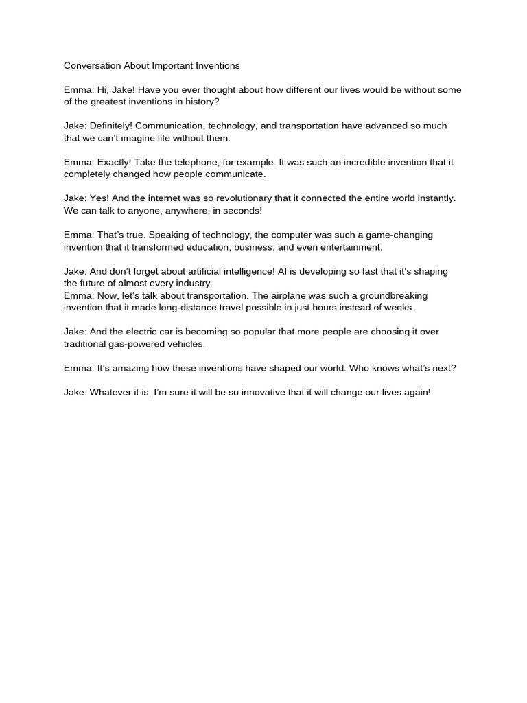 Impact of Key Historical Inventions | PDF