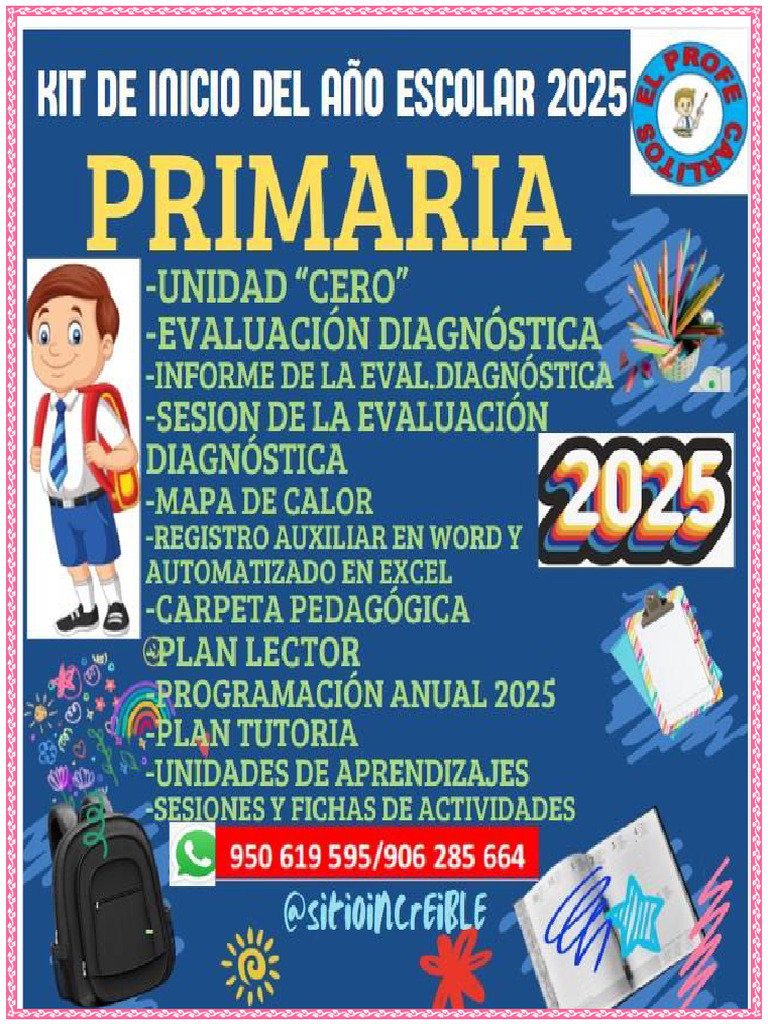 Evaluacion Diagnostica - 3er Grado-Primaria - 2025 | PDF