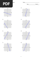 KUTA Graphing Lines in Slope-Intercept Form | PDF | Equations ...