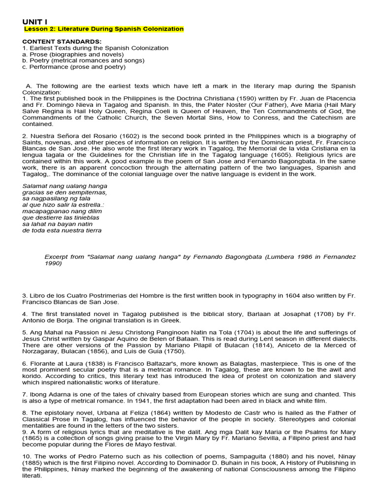 UNIT-I-LESSON-2-AND-3-21ST (2) | PDF | Philippines | Tagalog Language