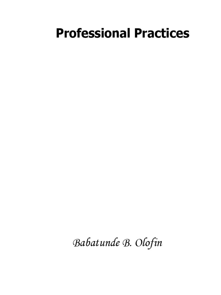 Professional - Practice 1 4 | PDF | Plagiarism | Information