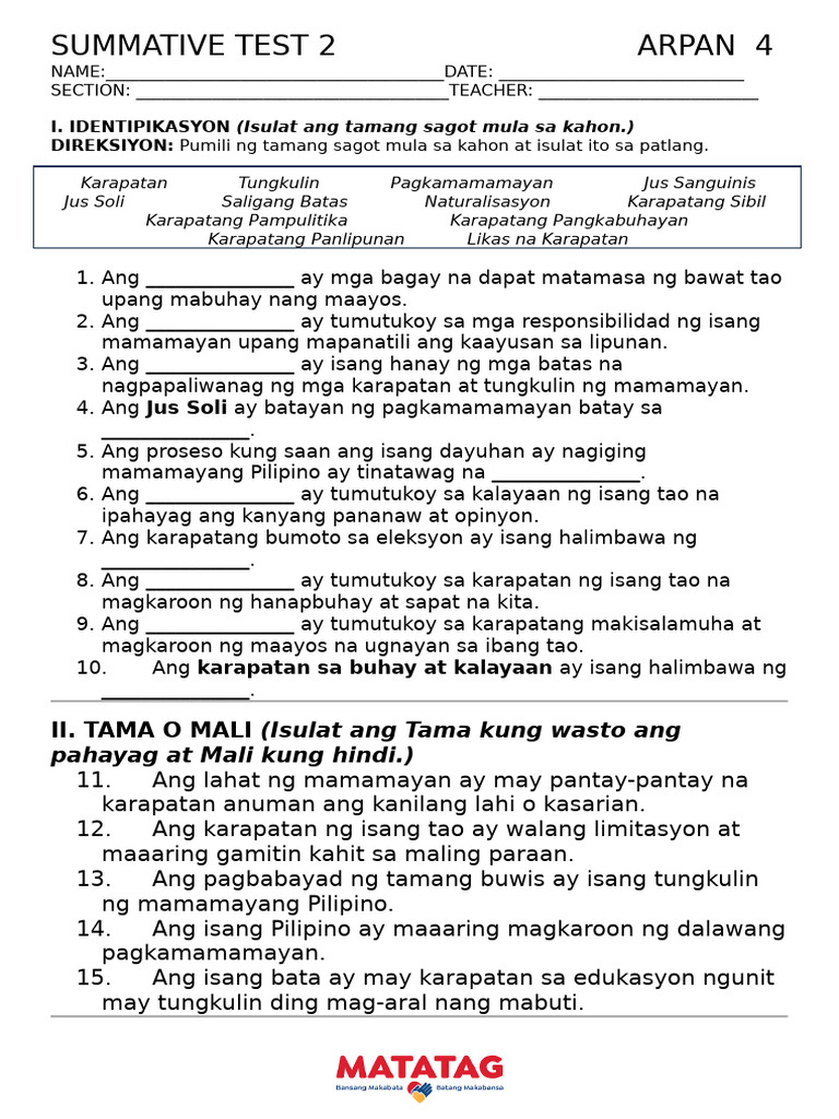 Arpan 4 Summative 02 | PDF
