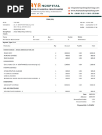 Final Hospital Bill Template | PDF