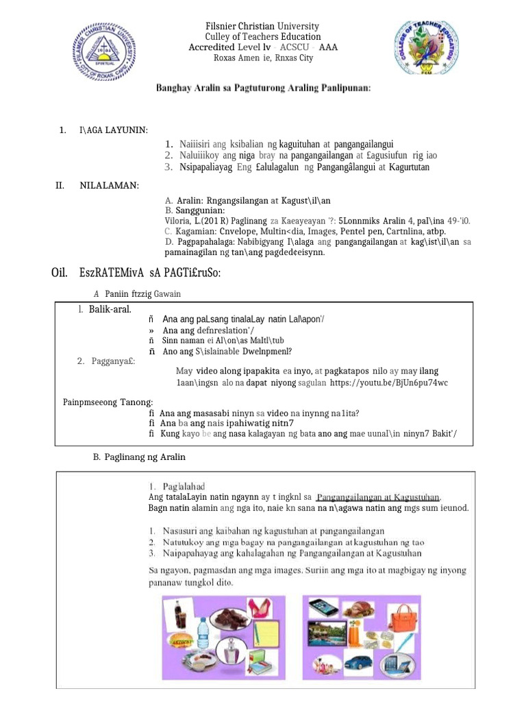 Kagustuhan at Pangangailangan | PDF