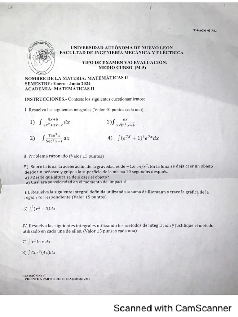 AF1 - Examen MC | PDF