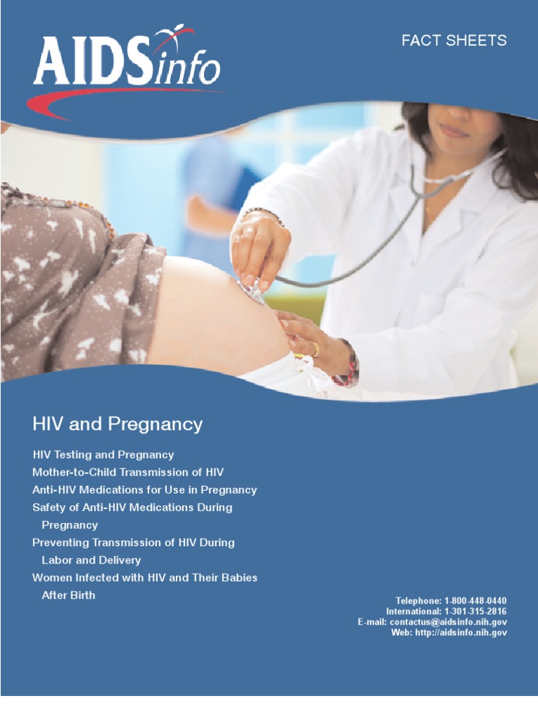 HIV and Pregnancy: Fact Sheets | Download Free PDF | Management Of Hiv ...