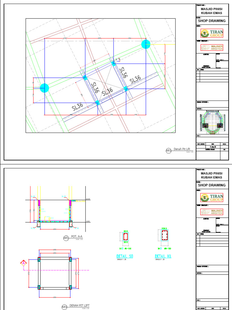 IKBR - Denah Pit Liftt | PDF