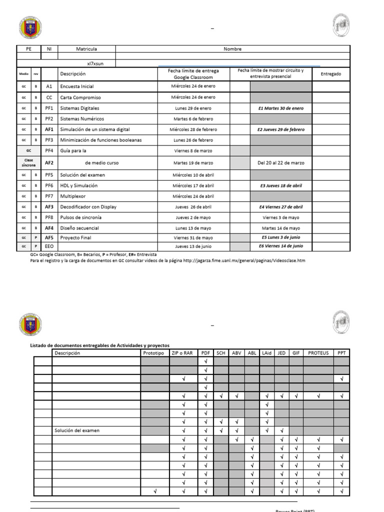 4.hoja de Control Ej 2024 m4nl14 | PDF | Formatos de archivo de computadora | Archivo de computadora