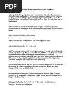 Mediclaim Insurance - Claim Form (To Be Submitted To M/S FHPL) | PDF