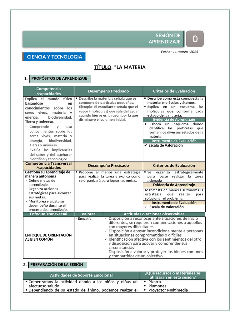 Estados y Propiedades de la Materia | PDF | Importar | Gases
