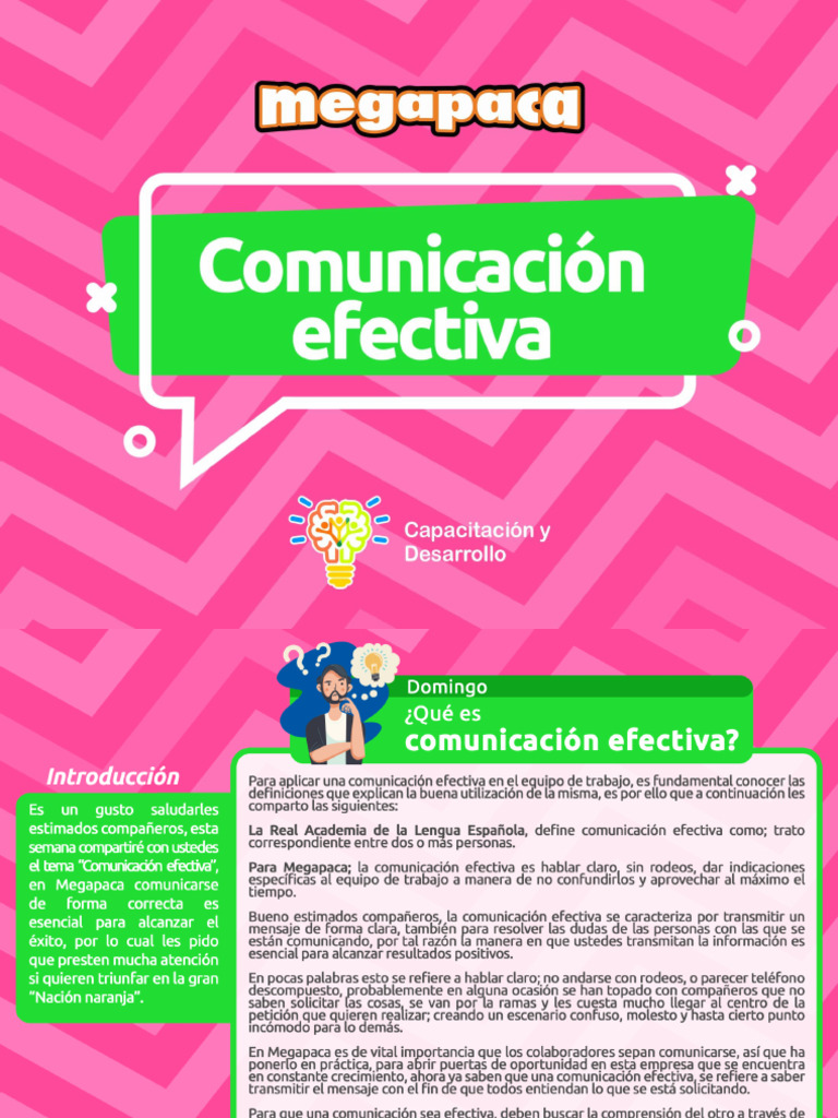 PDF - Comunicación Efectiva | PDF