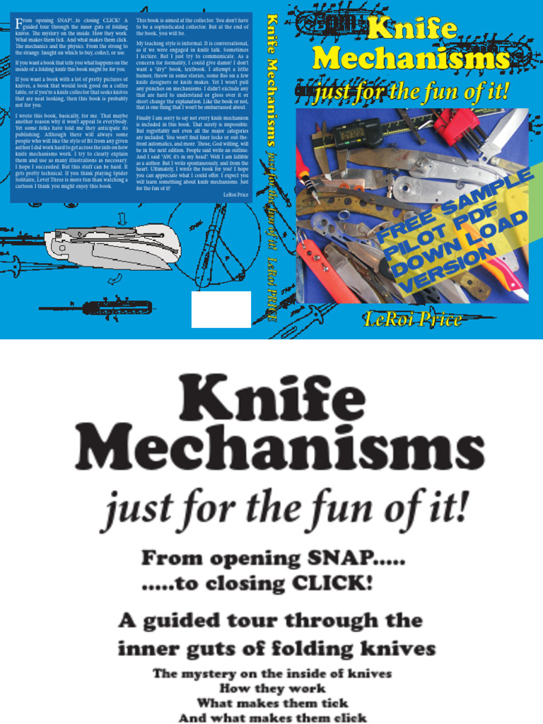 Book WEB Knife Mechanisms | PDF | Knife | Toothbrush