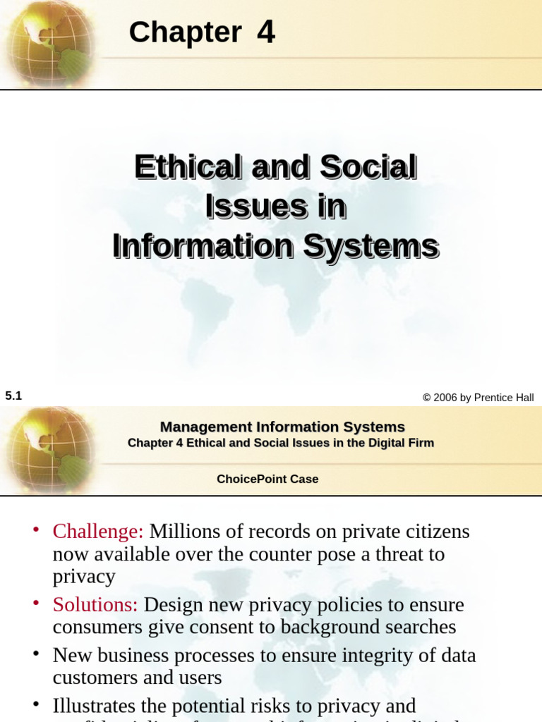 Ethical Issues in Information Systems | PDF | Intellectual Property ...