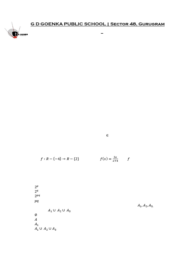 MCQ On Relations and Functions | PDF | Function (Mathematics) | Functions And Mappings