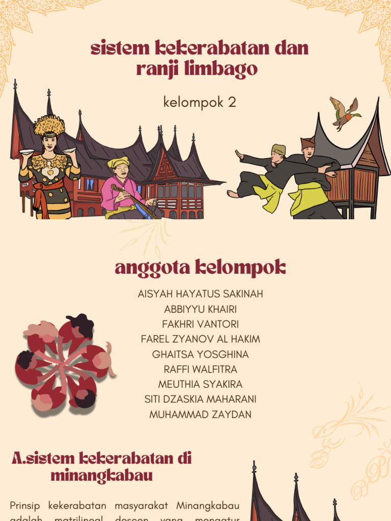 Sistem Kekerabatan Dan Ranji Limbago PDF | PDF