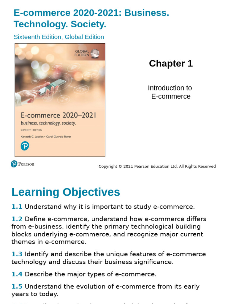 Laudon-Traver Ec16 PPT Ch01-Rev AccessiblePPT-ct Done | PDF | E Commerce | Business