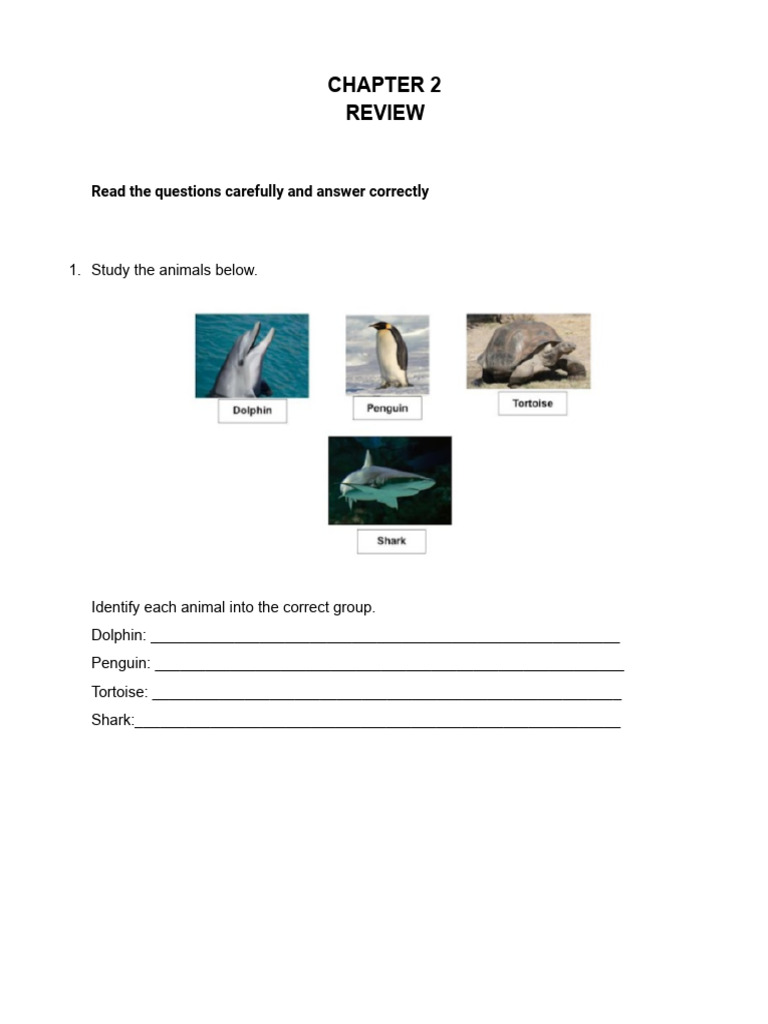 Animal Classification and Life Cycles Guide | PDF