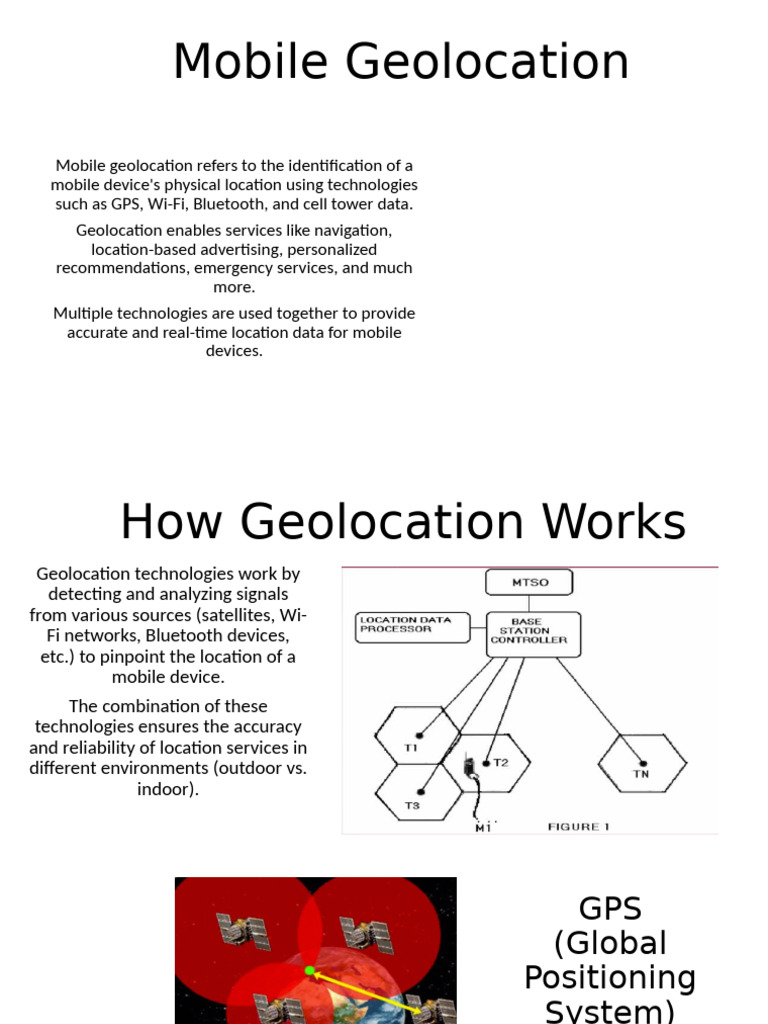 Mobile Geolocation (1) | PDF | Global Positioning System | Wi Fi